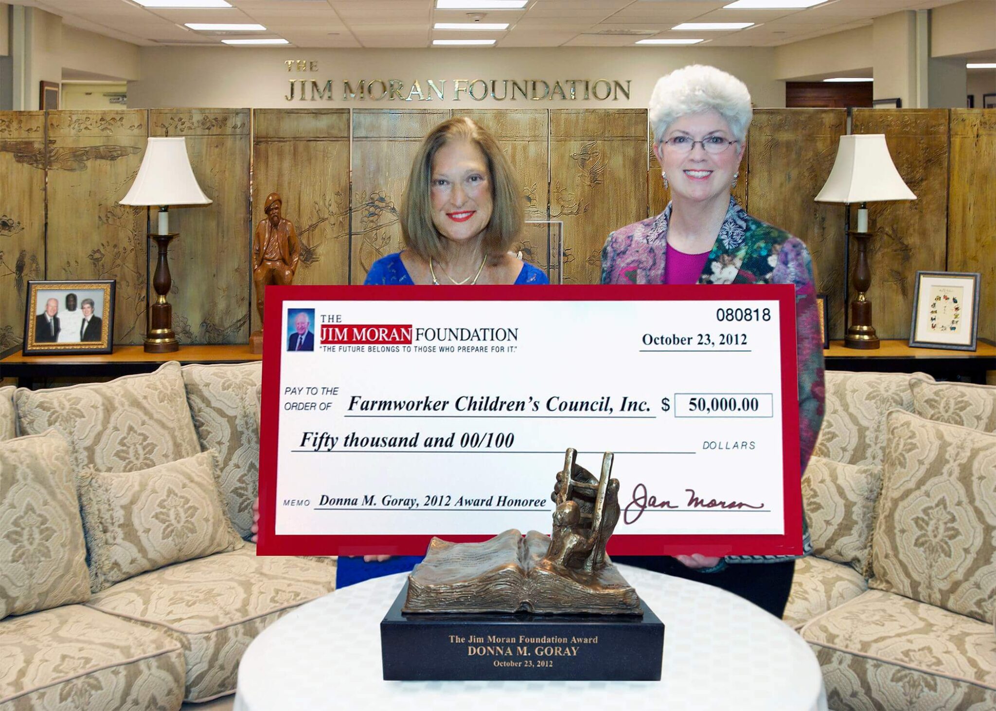 Farmworker Children's Council Founder Donna Marie Goray Honored with ...