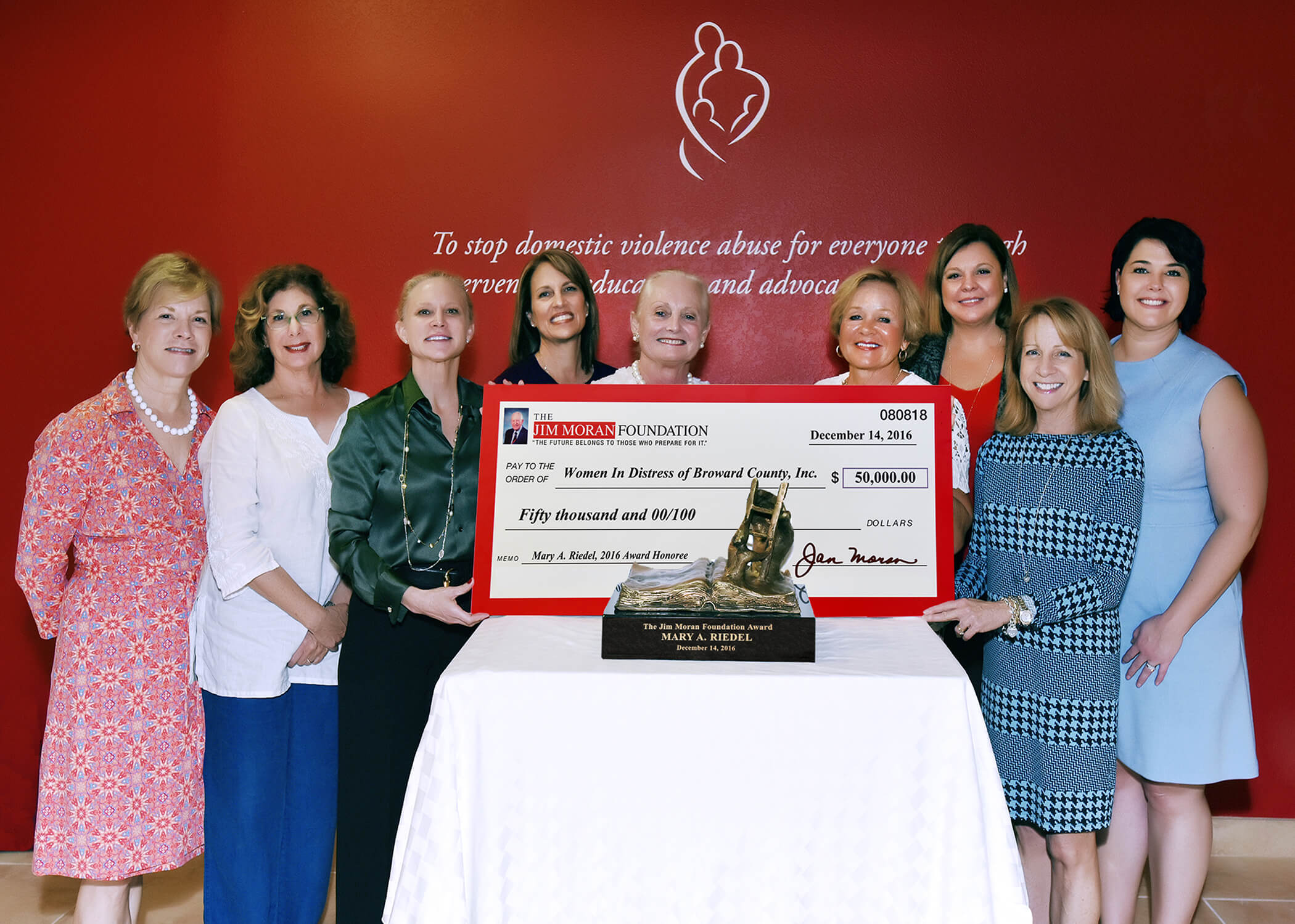 Mary Riedel honored with The Jim Moran Foundation Award - The Jim Moran ...